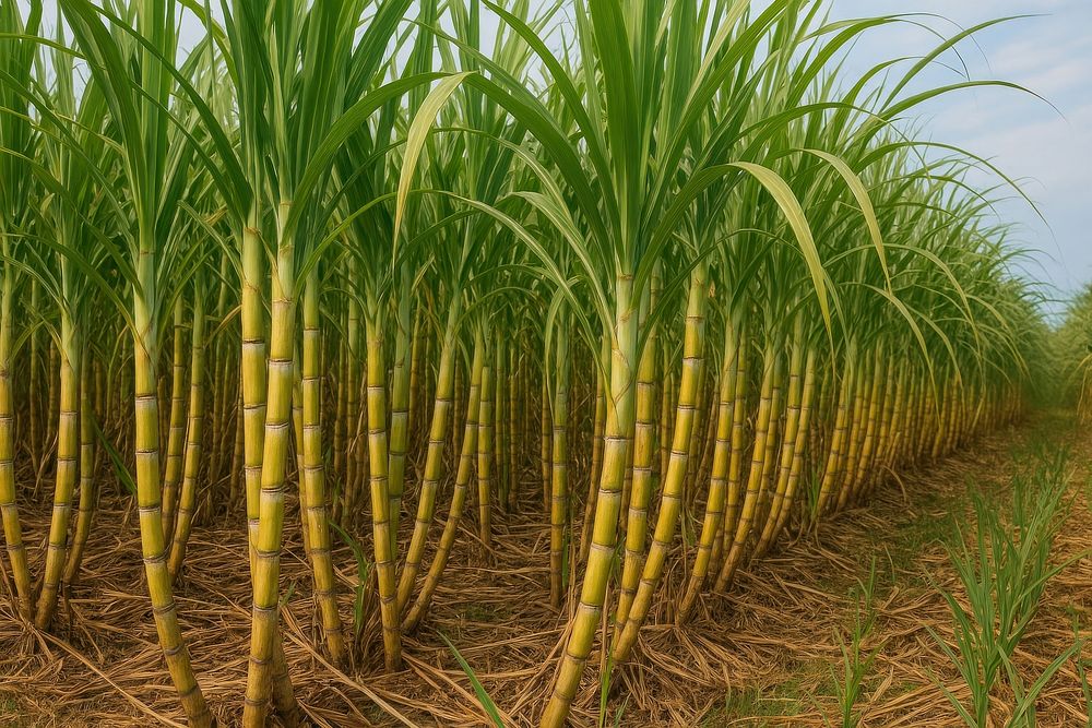 Lush sugarcane field landscape. | Free Photo - rawpixel