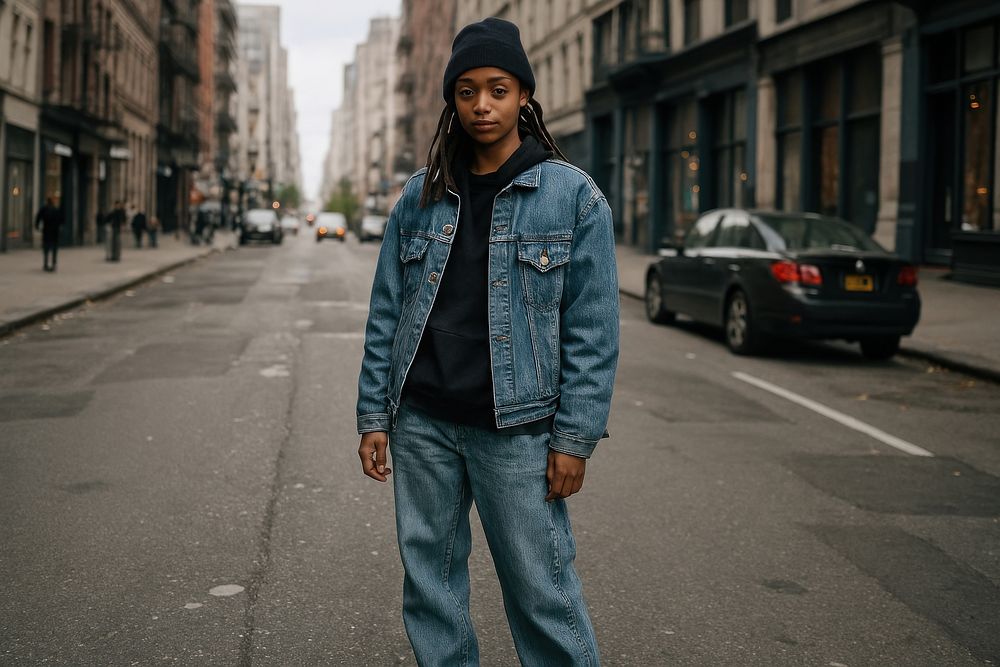 Urban streetwear fashion portrait | Free Photo - rawpixel