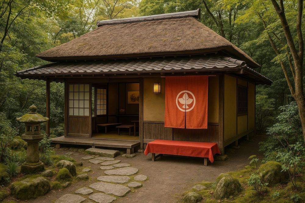 Traditional Japanese tea house serenity | Free Photo - rawpixel