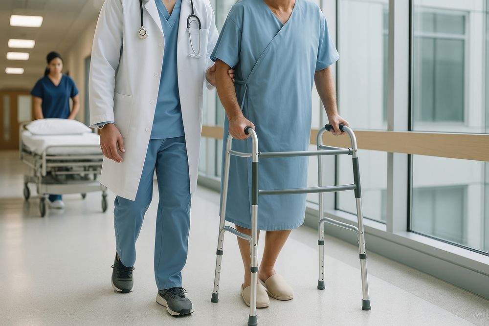 Healthcare support for patient mobility. | Free Photo - rawpixel