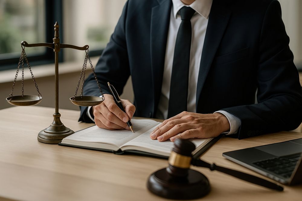 Lawyer writing legal documents | Free Photo - rawpixel