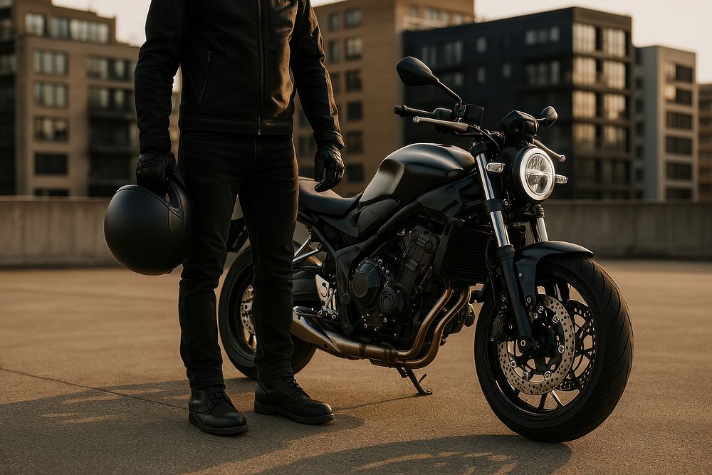 Urban motorcycle rider adventure | Free Photo - rawpixel