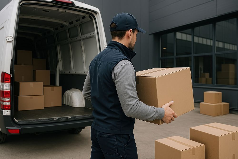 Efficient delivery service process | Free Photo - rawpixel