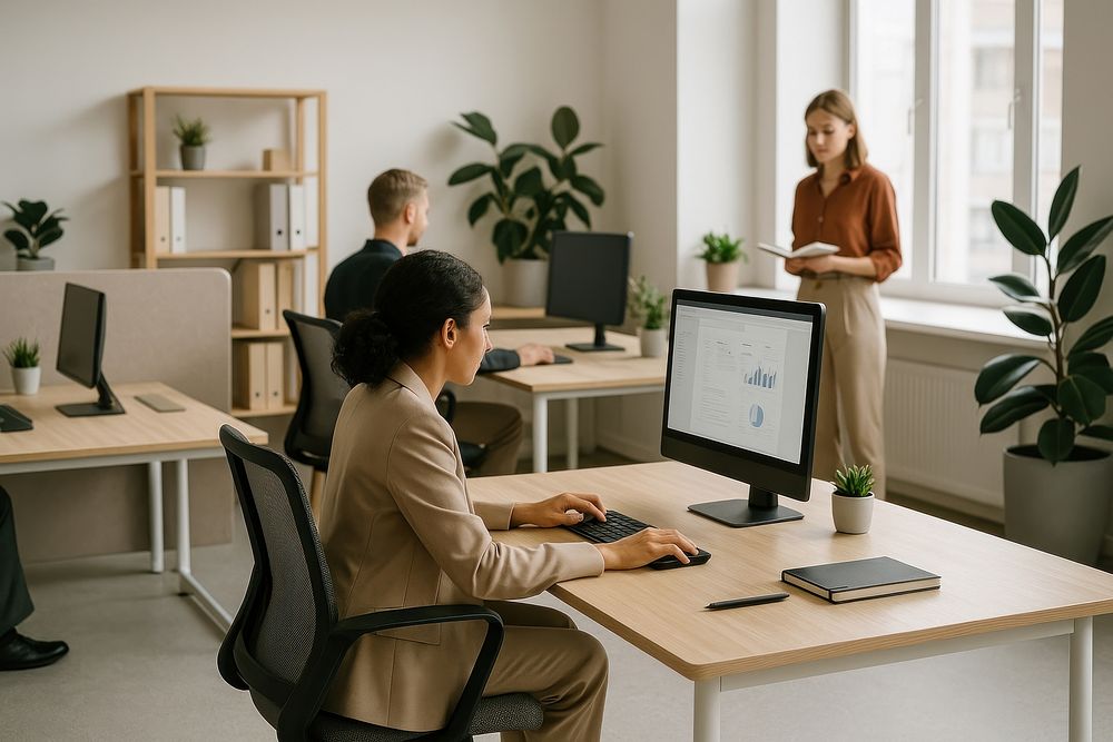 Modern collaborative office space. | Free Photo - rawpixel