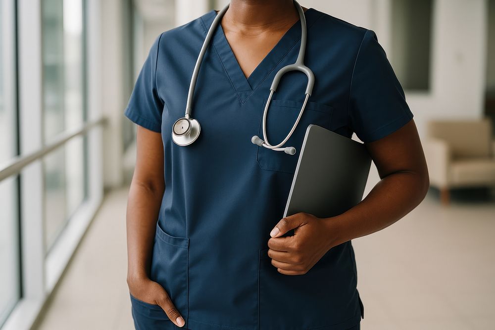 Healthcare professional with stethoscope. | Free Photo - rawpixel