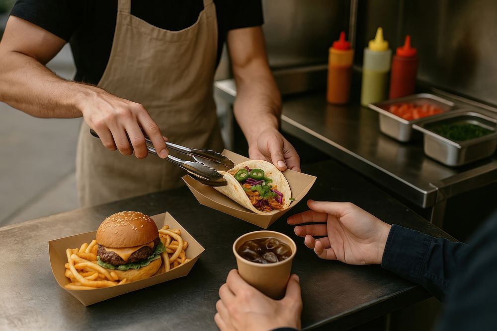 Street food delight served fresh. | Free Photo - rawpixel