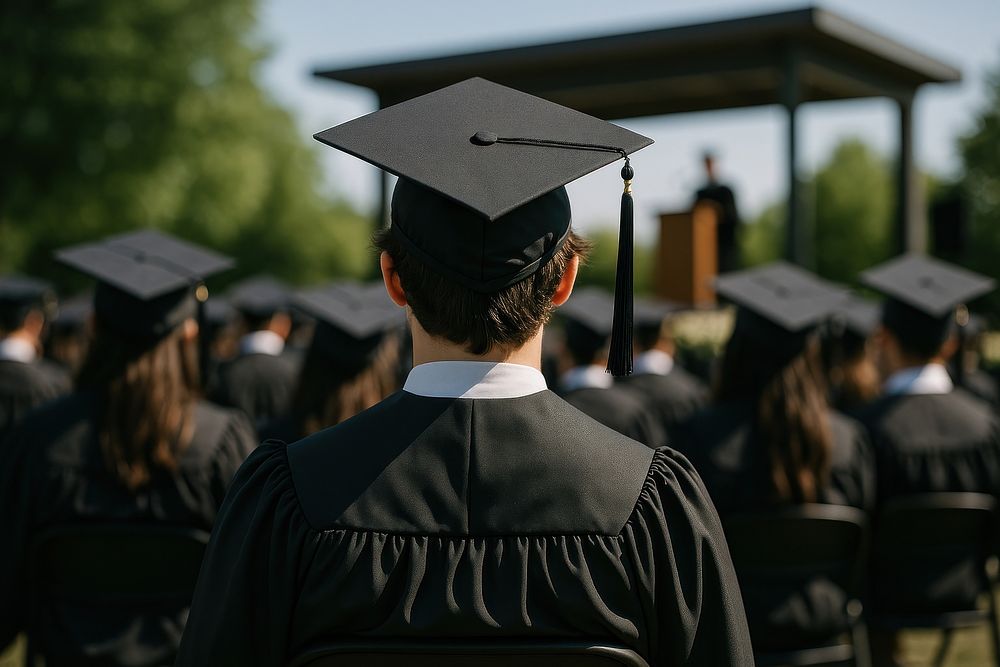 Graduation ceremony outdoor gathering | Free Photo - rawpixel