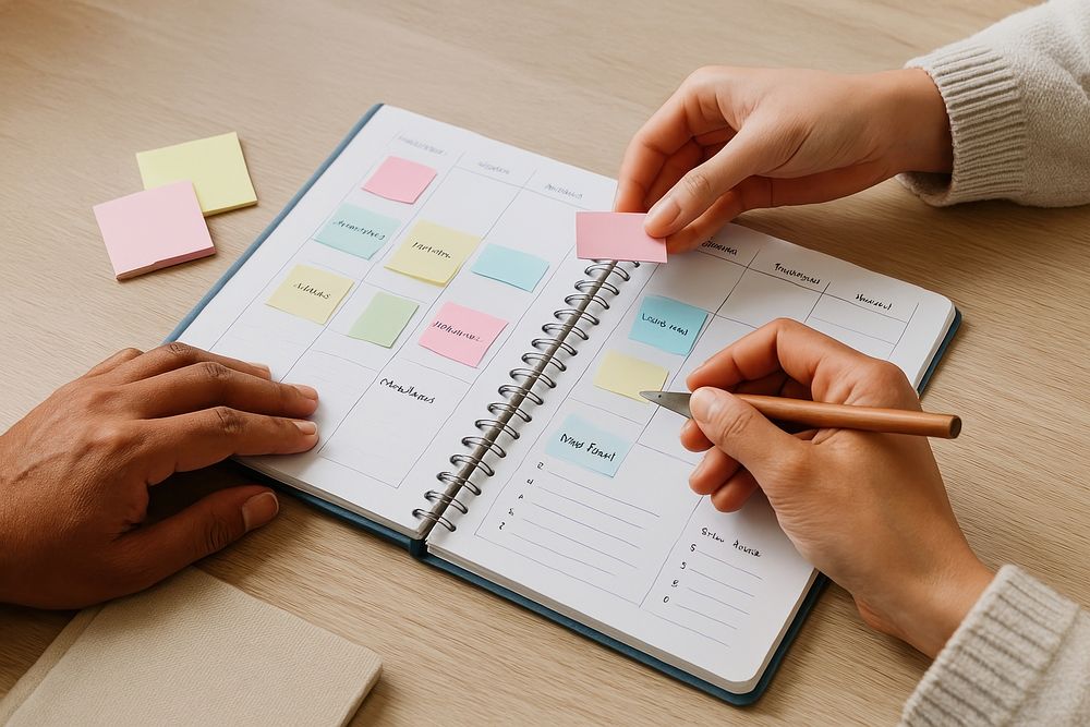 Organized planning with sticky notes. | Free Photo - rawpixel