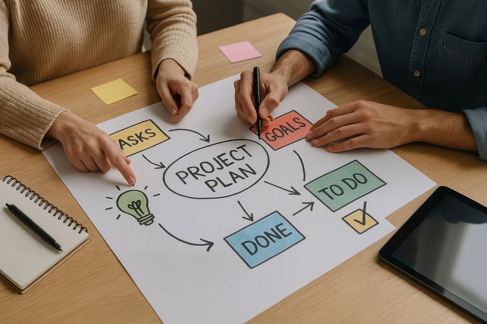 Collaborative project planning process. | Free Photo - rawpixel