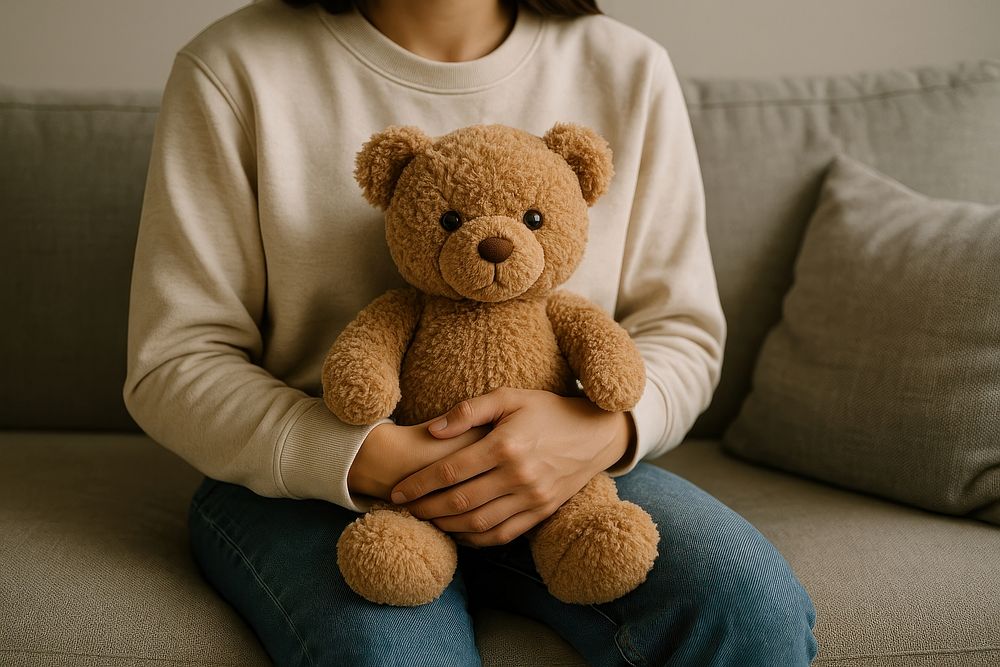 Cozy teddy bear cuddle session. | Free Photo - rawpixel