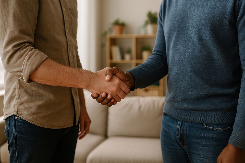 Handshake agreement between two individuals | Free Photo - rawpixel