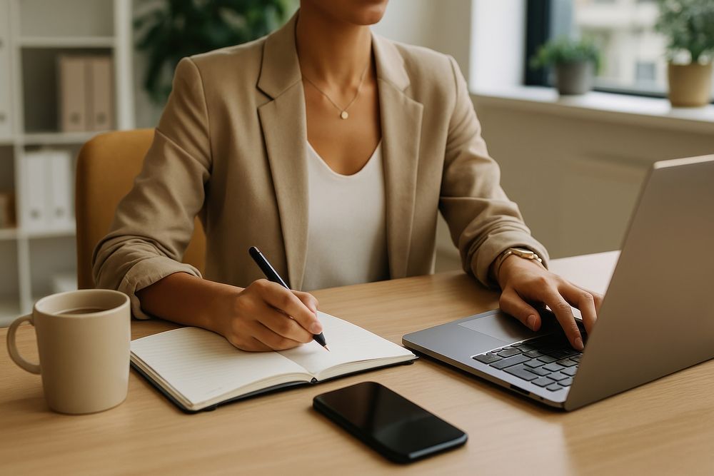 Professional woman working efficiently | Free Photo - rawpixel