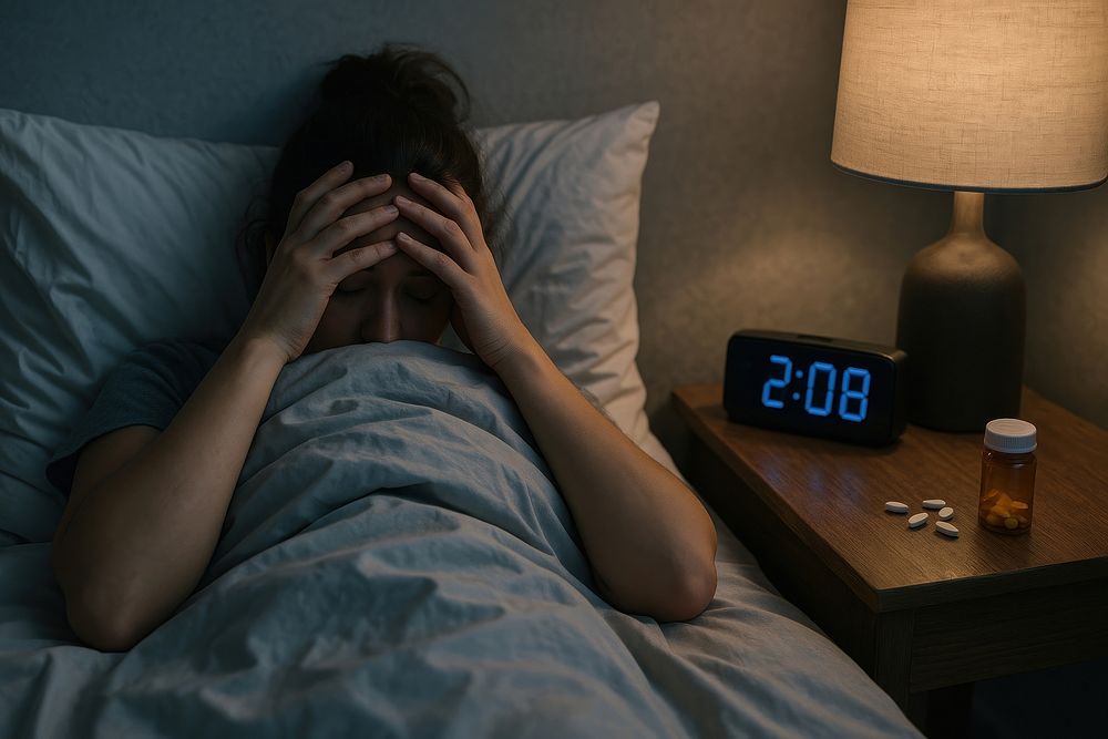 Insomnia stress night medication struggle | Free Photo - rawpixel