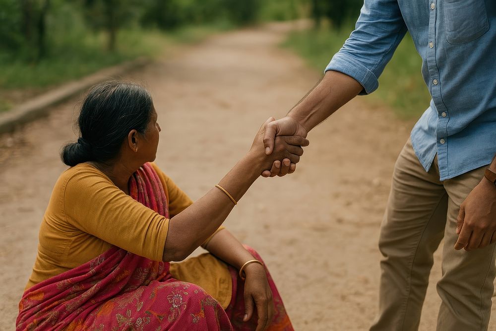 Compassionate helping hand gesture | Free Photo - rawpixel