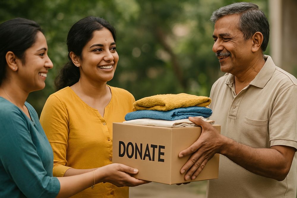 Community giving and sharing joy | Free Photo - rawpixel