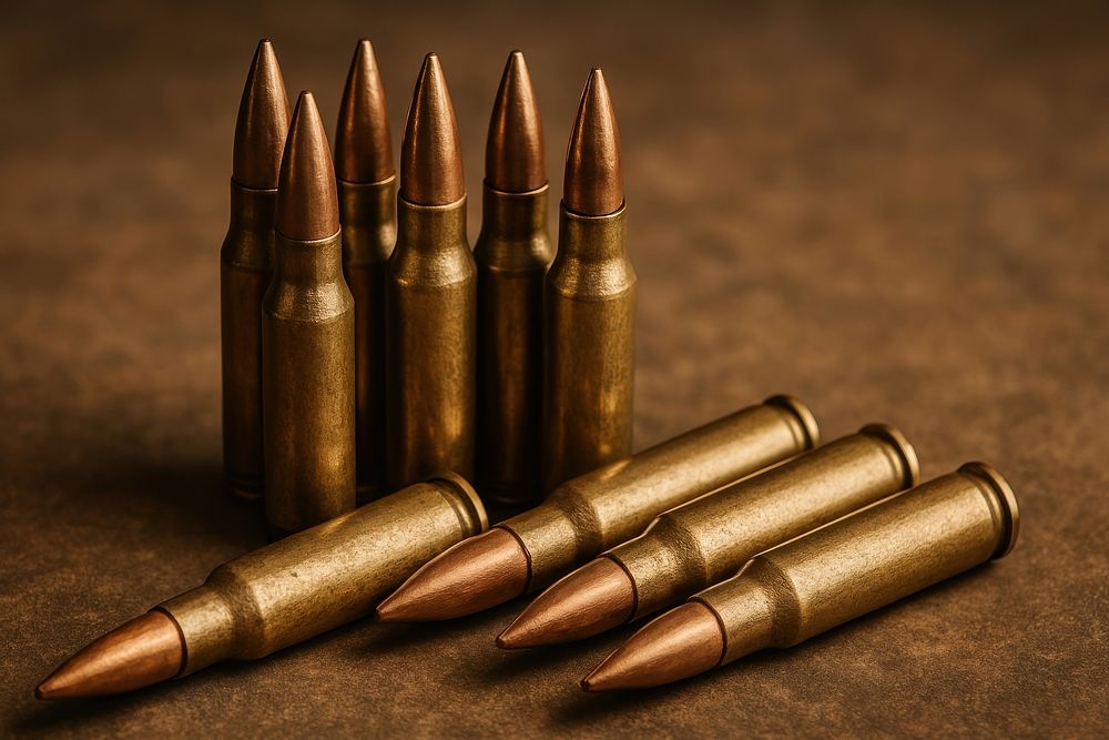Ammunition bullets on surface. | Free Photo - rawpixel
