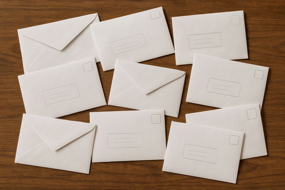 White envelopes on table | Free Photo - rawpixel