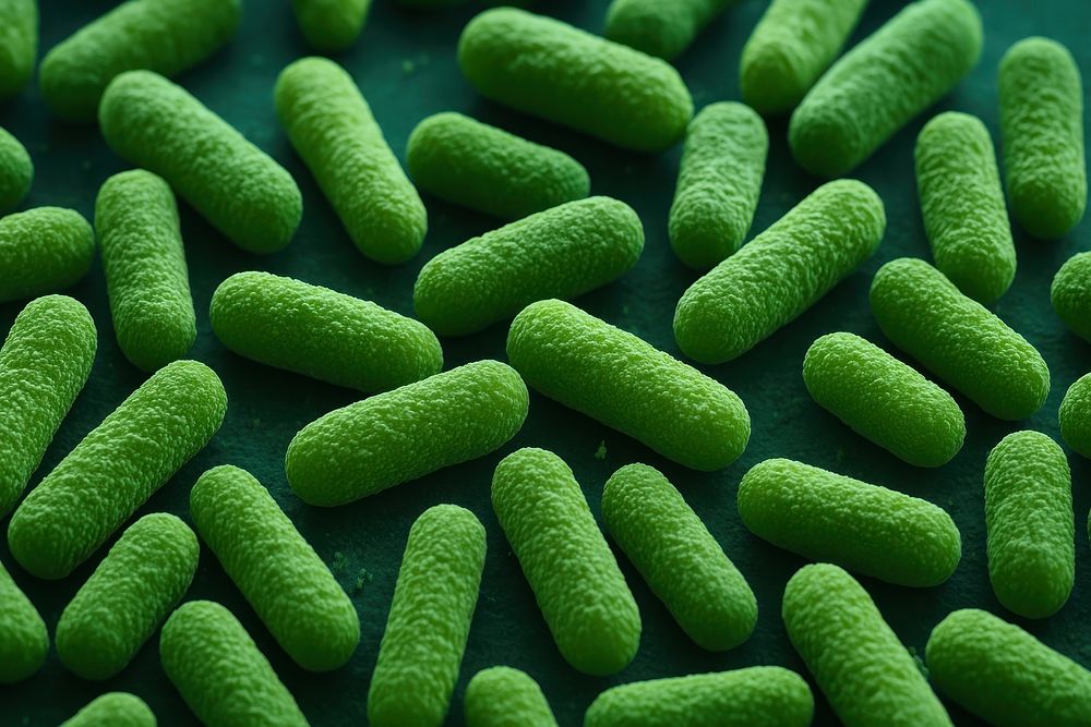 Green bacteria microscopic view | Free Photo - rawpixel