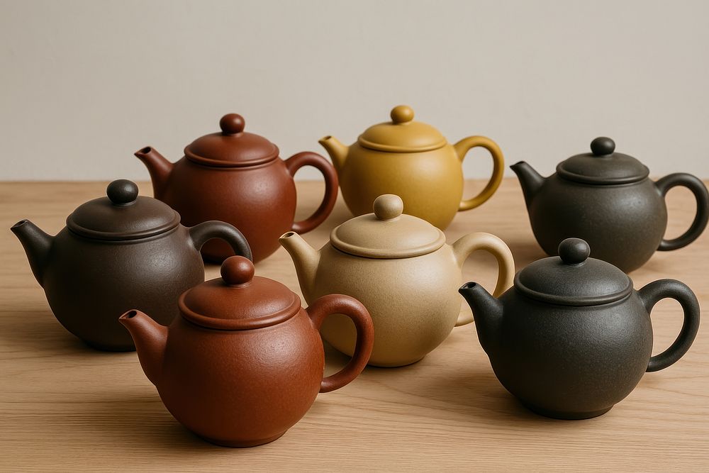 Elegant ceramic teapots collection display. | Free Photo - rawpixel