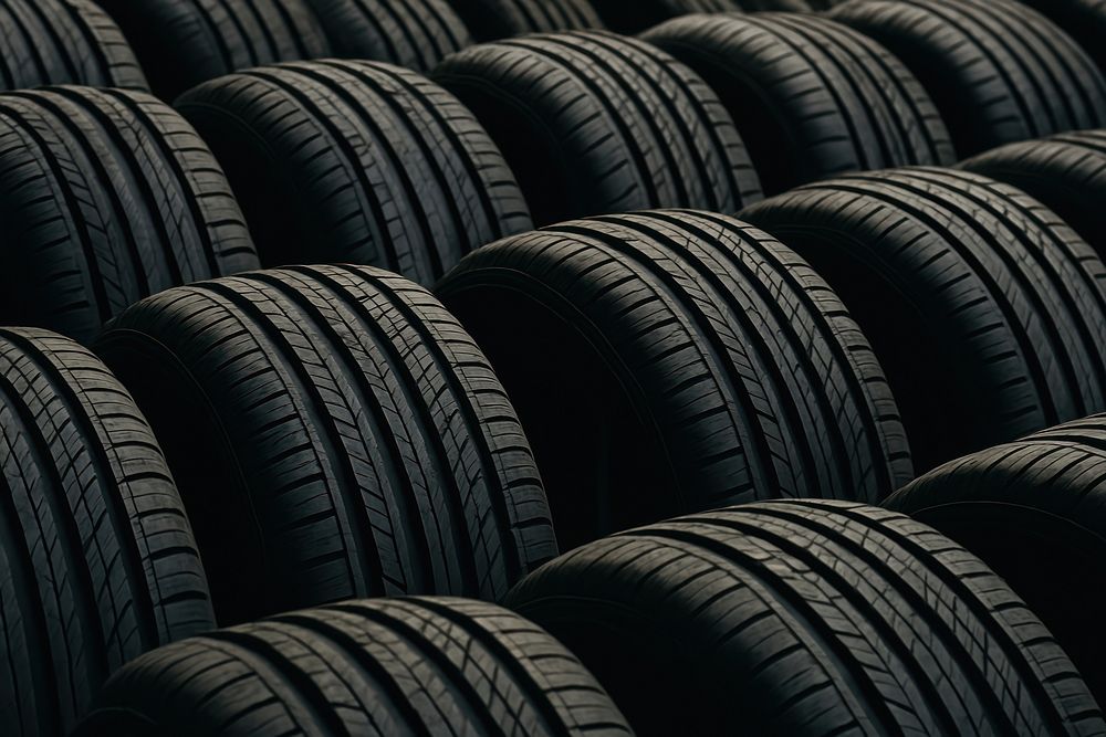 Stacked tires in rows. | Free Photo - rawpixel