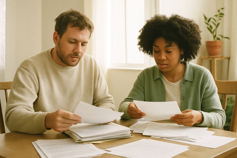 Focused team reviewing documents. | Free Photo - rawpixel