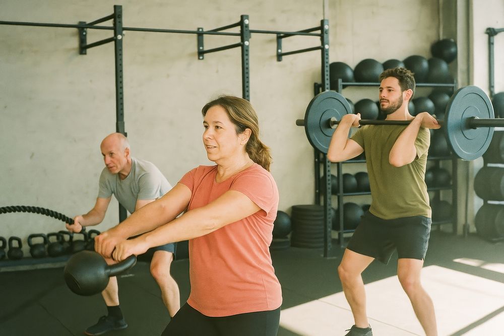 Group strength training workout | Free Photo - rawpixel