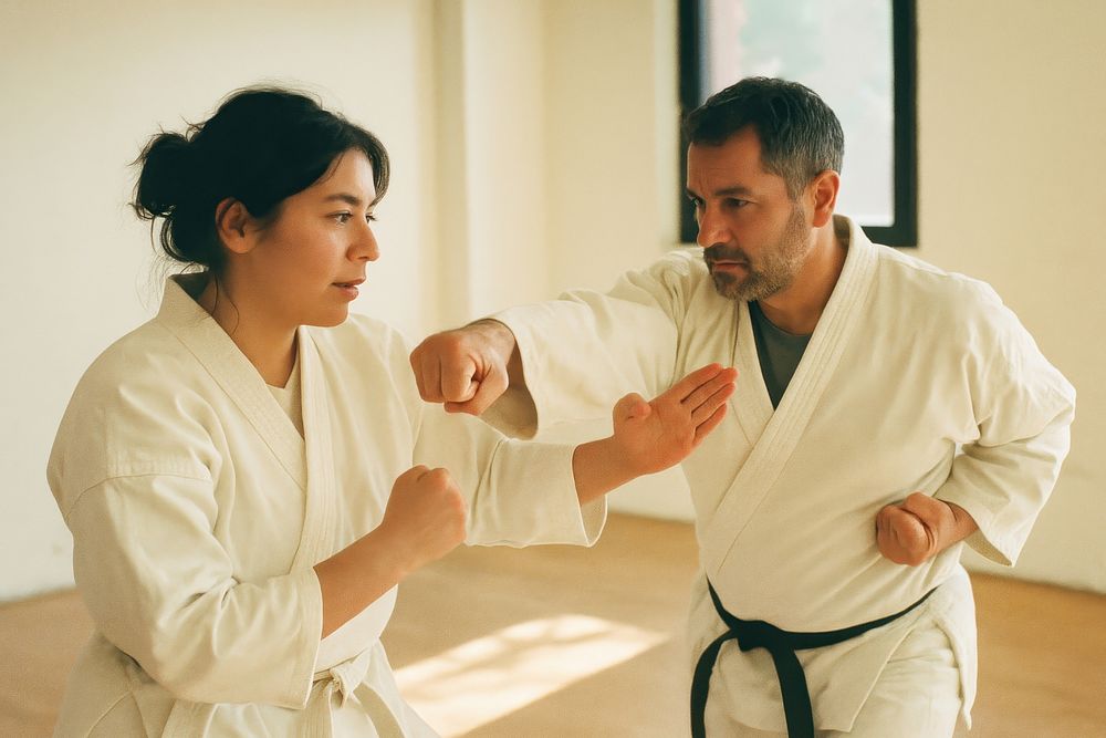 Karate training focused intense session | Free Photo - rawpixel