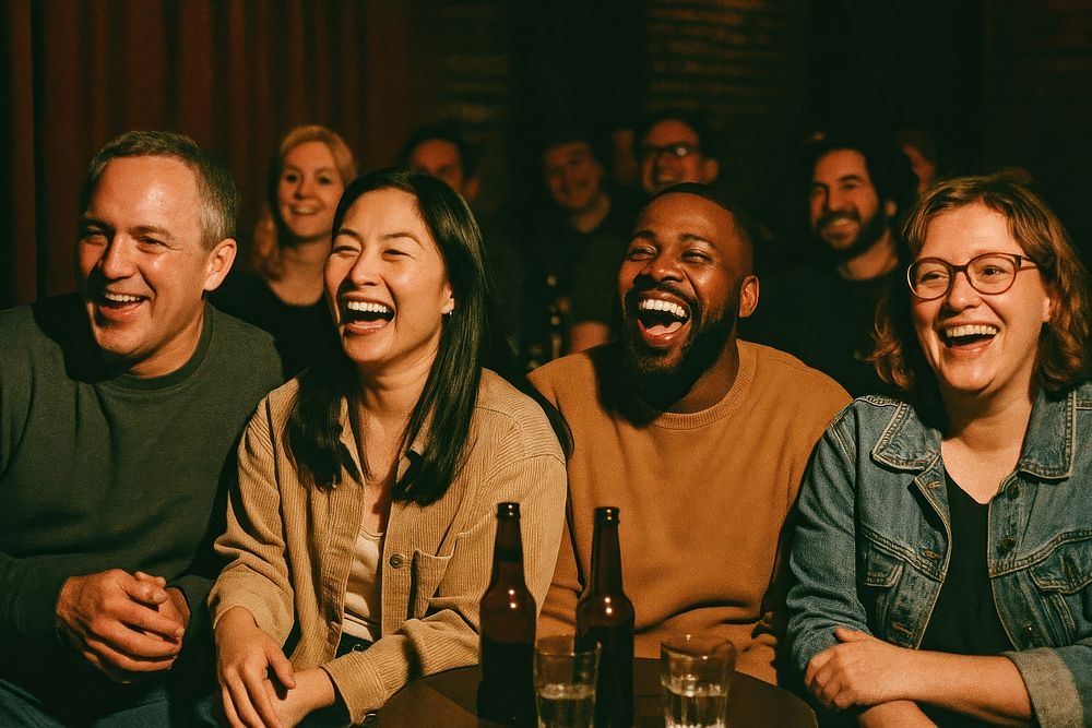 Joyful diverse group laughing | Free Photo - rawpixel