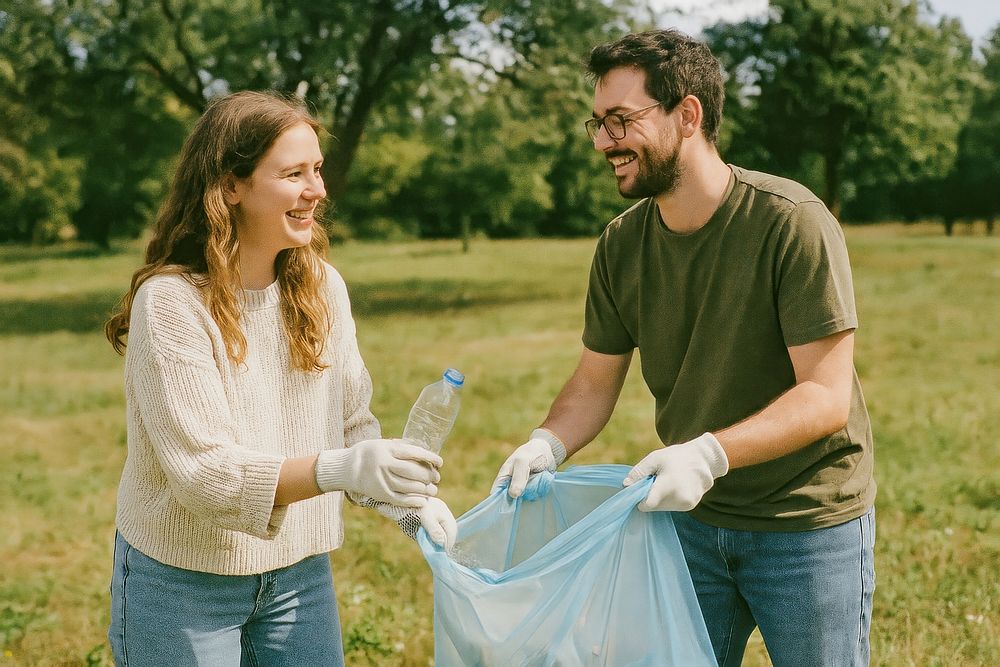 Eco-friendly community cleanup activity. | Free Photo - rawpixel