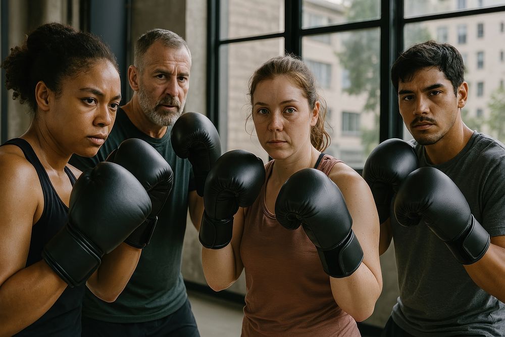 Diverse group boxing training | Free Photo - rawpixel