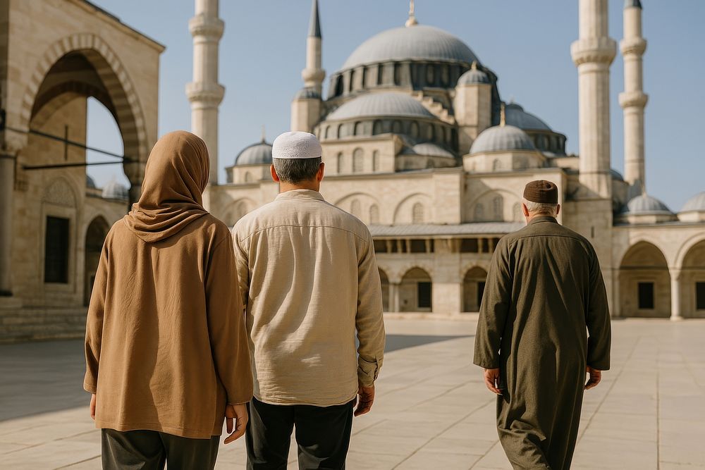 Historic mosque visit experience | Free Photo - rawpixel