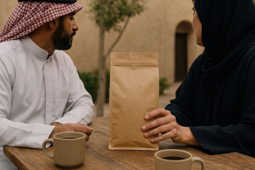 Middle Eastern coffee culture scene | Free Photo - rawpixel