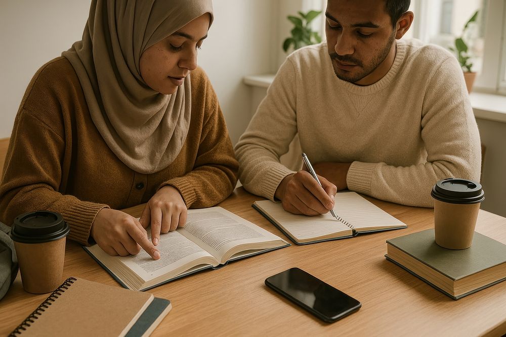 Focused study session together. | Free Photo - rawpixel