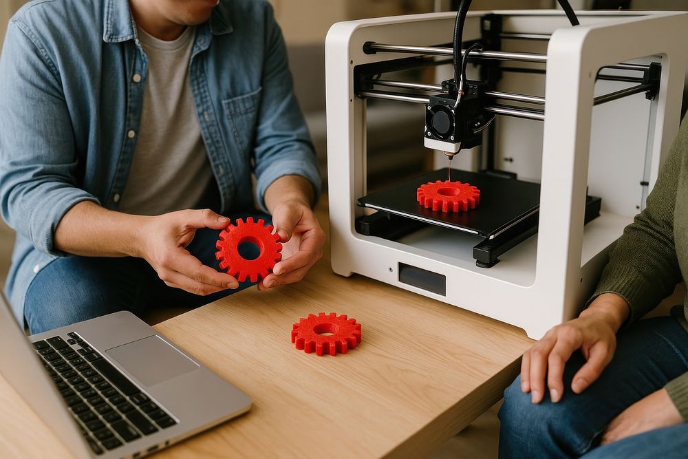 3D printing technology innovation gears | Free Photo - rawpixel