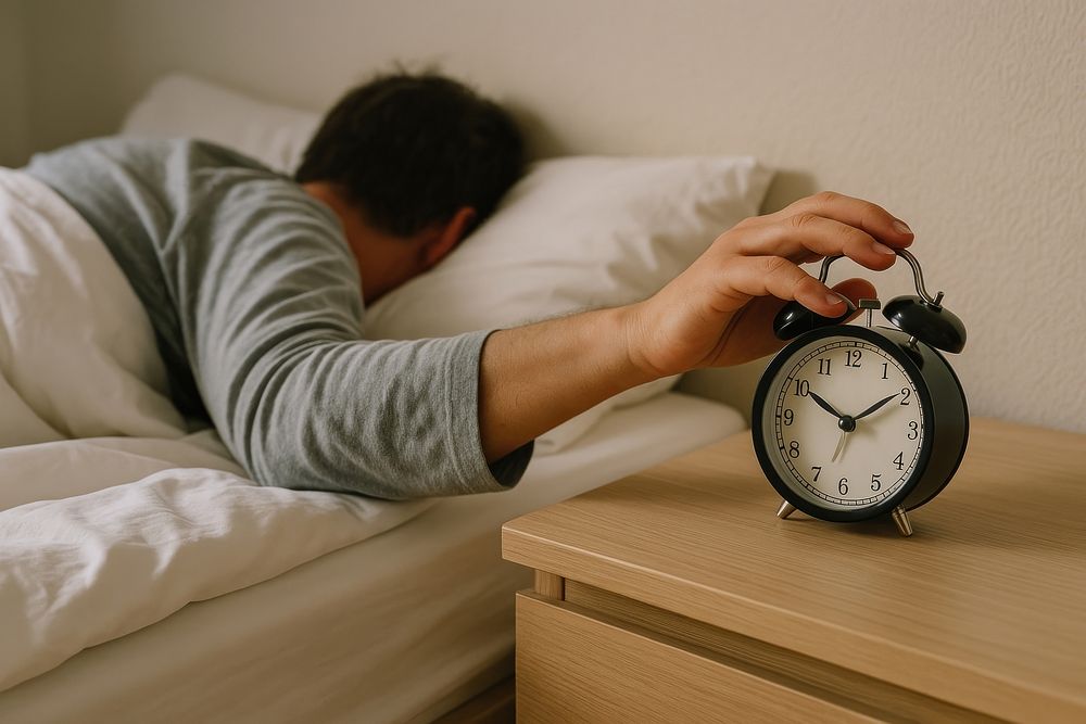 Morning routine with alarm clock | Free Photo - rawpixel