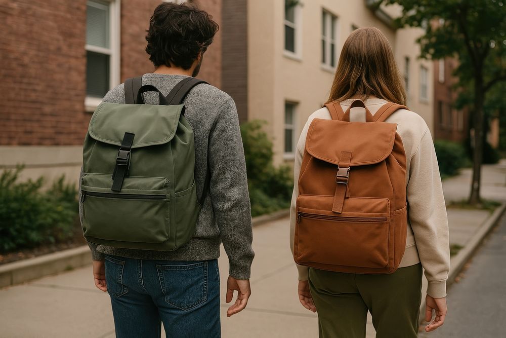 Backpacks outdoor casual style | Free Photo - rawpixel