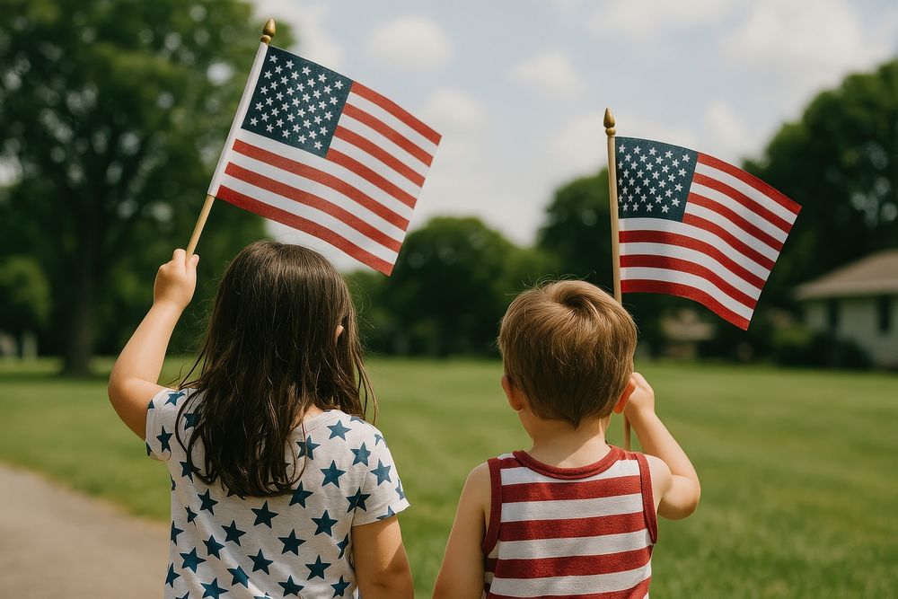 Children celebrating American pride | Free Photo - rawpixel