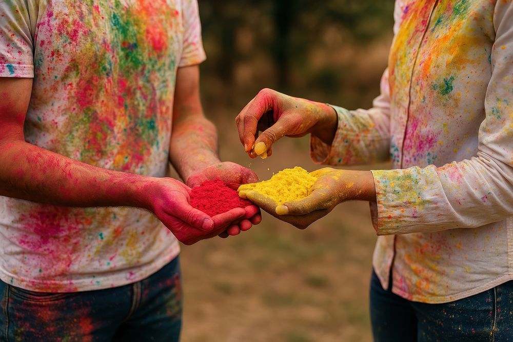 Vibrant Holi celebration colors | Free Photo - rawpixel