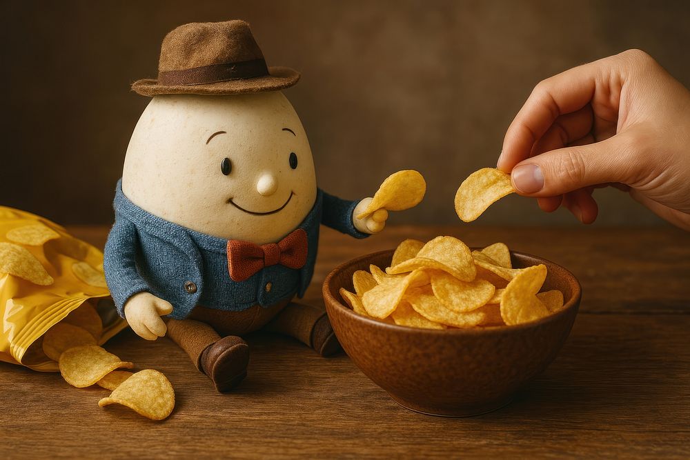 Charming potato chip scene | Free Photo - rawpixel