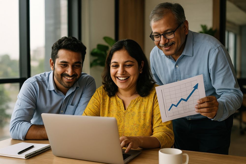 Teamwork boosts business growth. | Free Photo - rawpixel