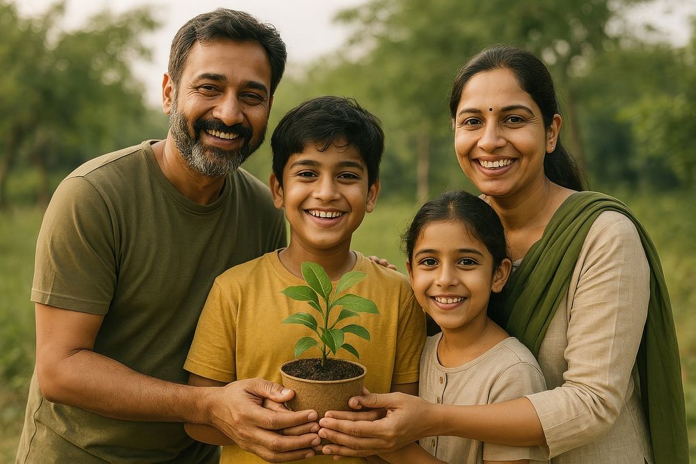 Family planting tree together | Free Photo - rawpixel