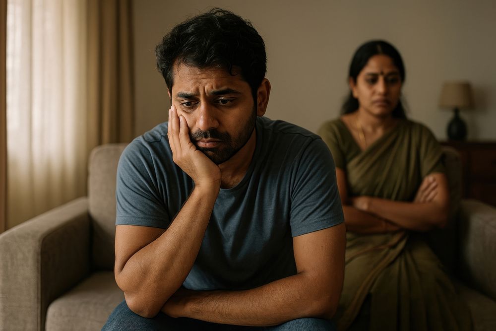 Couple experiencing emotional distance | Free Photo - rawpixel