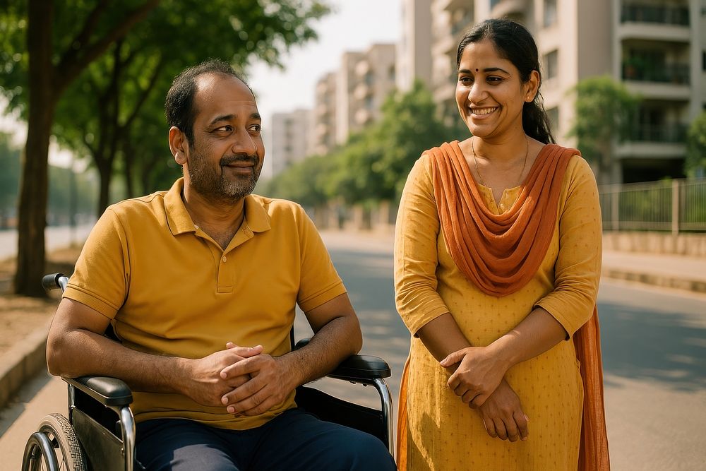 Inclusive urban outdoor interaction | Free Photo - rawpixel