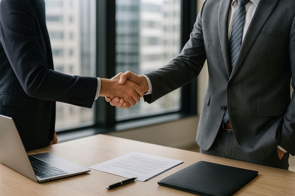 Professional business handshake agreement. | Free Photo - rawpixel