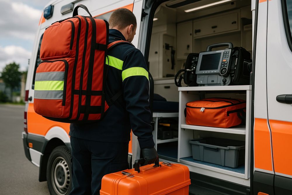 Emergency medical response scene | Free Photo - rawpixel