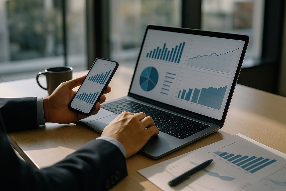 Business analytics tools displayed. | Free Photo - rawpixel