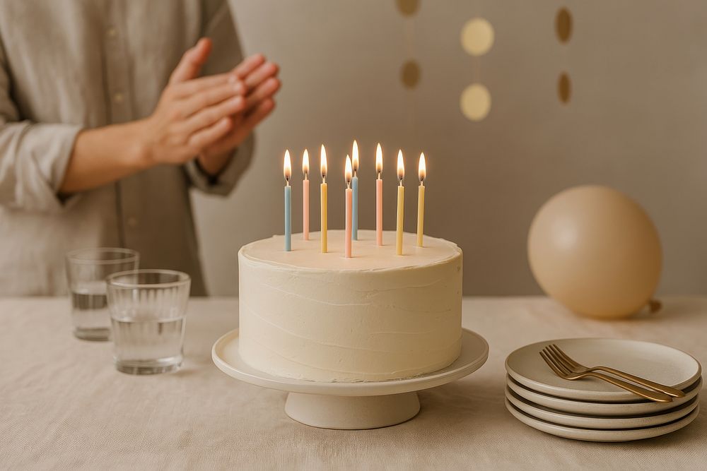 Elegant birthday cake celebration | Free Photo - rawpixel