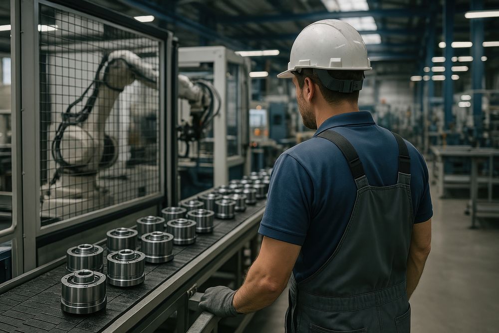 Industrial automation manufacturing process | Free Photo - rawpixel