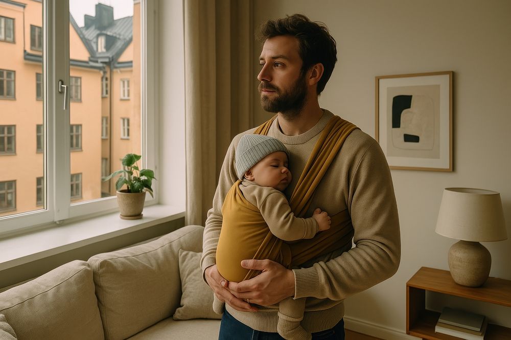 Father baby bonding home | Free Photo - rawpixel