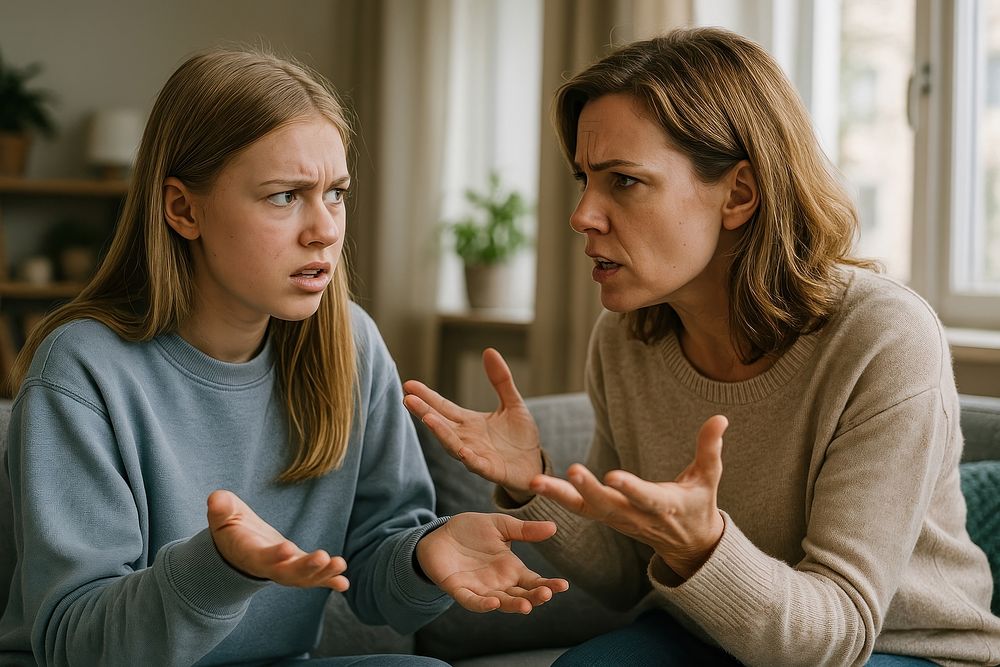 Mother-daughter heated discussion. | Free Photo - rawpixel